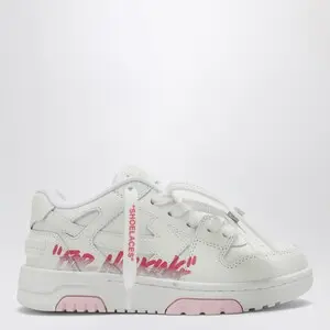 Off-white Glitter Sneakers For Women