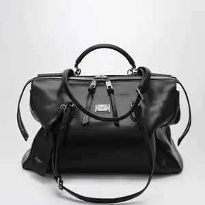 Dolce & Gabbana Leather Shoulder Bag - Black