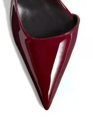 Khaite 85mm Jett D'orsay Heeled Pumps - Red