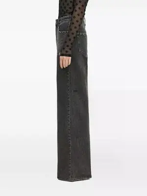 Ksubi Strider Stretch Lovestruck Jeans With Cross Detail - Black