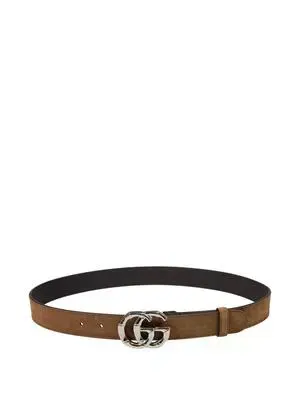 Gucci Double G Belt - Brown