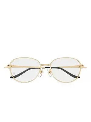 Cartier Panthère Round-frame Glasses