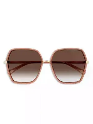 Chloé Geometric Ch0262s Sunglasses - Pink