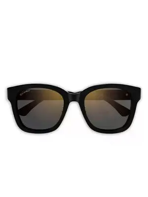 CARTIER Square-frame Sunglasses - Black