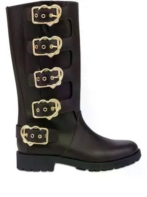 Moschino Buckled Boots For Women