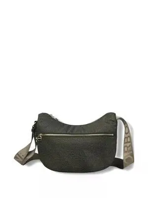 Borbonese Small Luna Crossbody Bag - Black