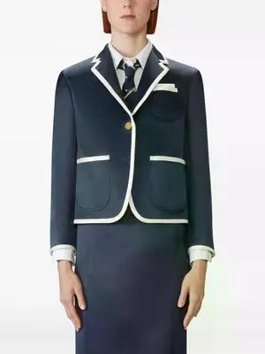 Thom Browne Duchess Satin Blazer