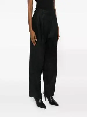 TOTEME Double-pleat Trousers - Black