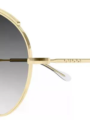 Gucci Pilot-frame Sunglasses