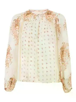 Ulla Johnson Aster Long-sleeve Blouse