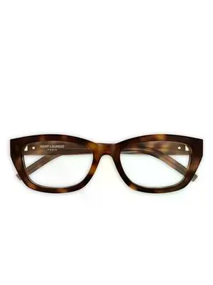 Saint Laurent Cat-eye Glasses - Brown