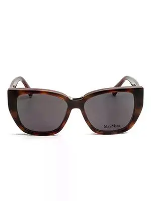 Max Mara Cat-eye Frame Eyeglasses - Brown