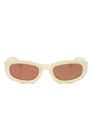 Miu Miu Geometric Frame Sunglasses
