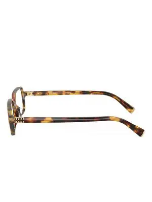 Miu Miu Rectangle-frame Glasses