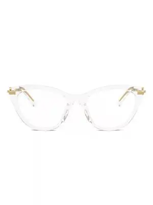 Clear Cat Eye Glasses