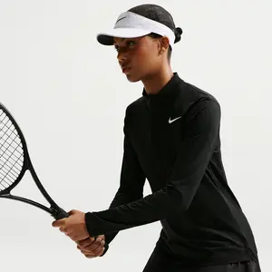 Nike Victory Dri-fit 1/4-zip Golf Top - Black