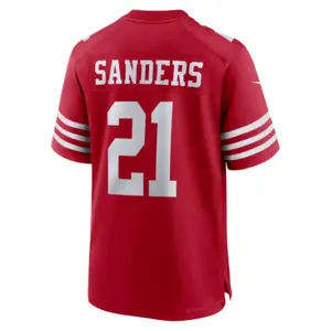 Nike Deion Sanders San Francisco 49ers Game Jersey