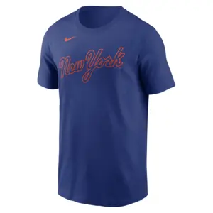Nike Francisco Lindor New York Mets Fuse Mlb T-shirt - Blue