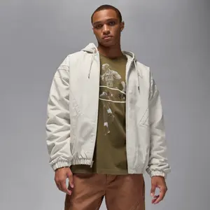 JORDAN Flight Draft Jacket - Brown