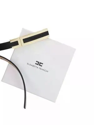 Elisabetta Franchi Logo-plaque Belt