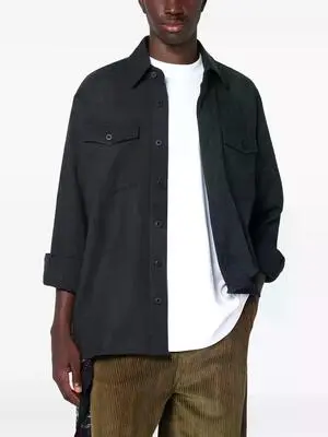 Destin Single Breasted Overshirts For Men