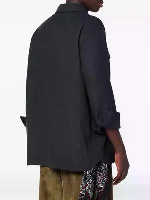 Destin Long Sleeve Pocket Shirt - Grey