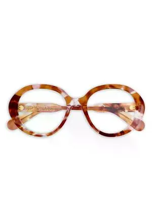Chloé Round Frame Eyeglasses - Brown