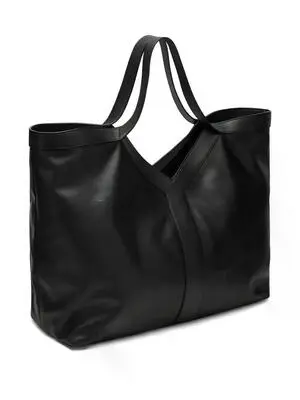 Saint Laurent Y Detail Tote Bag - Black
