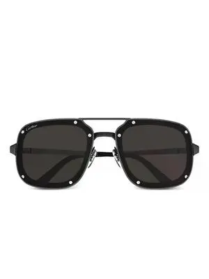 CARTIER Pilot-frame Sunglasses - Black