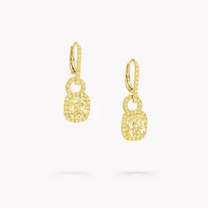 Graff Icon 8 Cushion Diamond Earrings