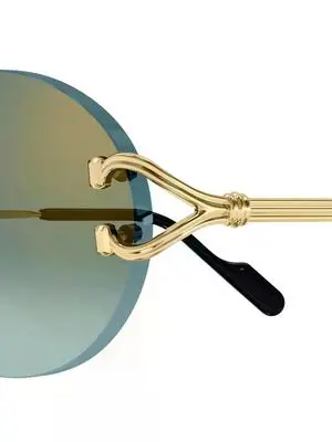 CARTIER Round-frame Sunglasses