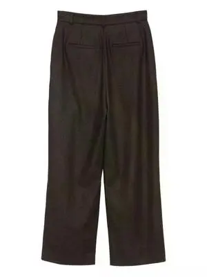 Kiton Pleated Wool Trousers