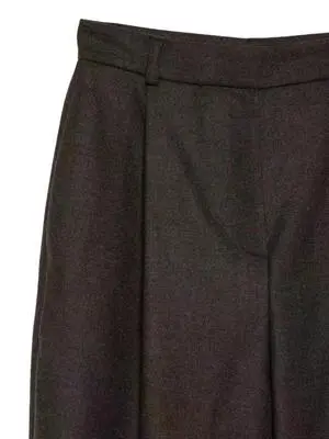 Kiton Pleated Wool Trousers