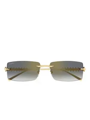 CARTIER Clash De Sunglasses - Gold