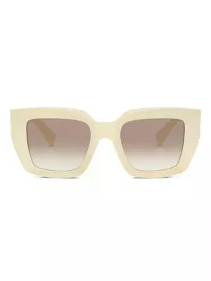 Miu Miu Square Frame Sunglasses - Neutrals