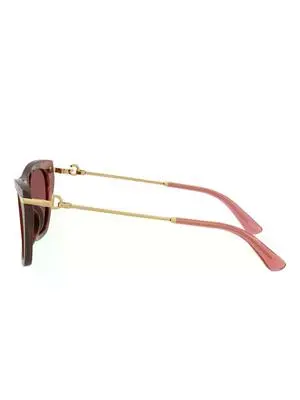 Dolce & Gabbana Tortoiseshell Effect Cat-eye Sunglasses