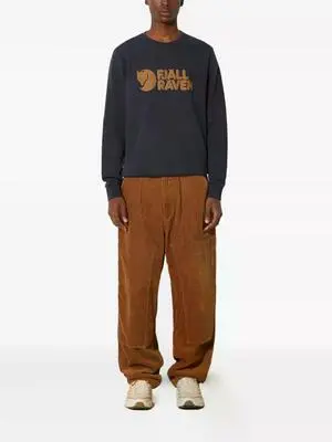 Fjallraven Logo Crew Neck Knitwear