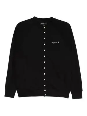 AGNÈS B. Logo-embroidered Jacket