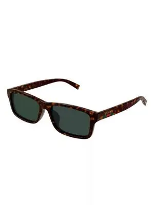 Gucci Rectangle Sunglasses - Brown