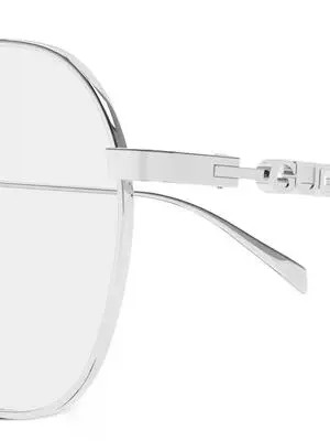 Gucci Logo Round-frame Eyeglasses