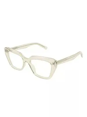 Saint Laurent Geometric Frame Eyeglasses