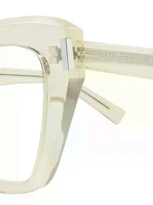 Saint Laurent Geometric Frame Eyeglasses