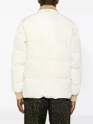 Drole De Monsieur Corduroy-trim Embroidered Jacket - White