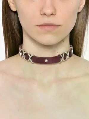 Our Legacy Choker Necklace - Purple