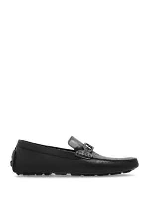 Fendi Leather Moccasins