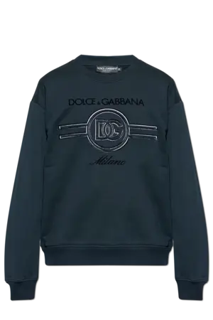Dolce & Gabbana Sweatshirt With Raised Logo