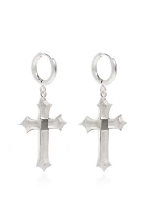 MISBHV Plated Brass Cross Earrings