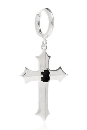 MISBHV Plated Brass Cross Earrings