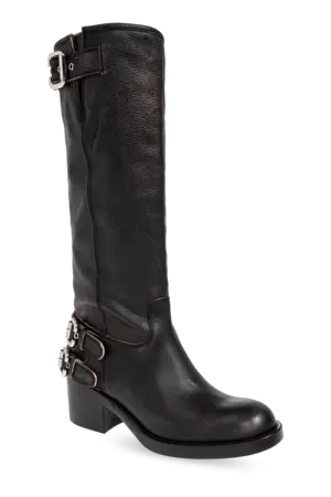 Chloé Dakota’ Leather Boots - Brown