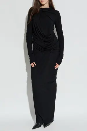 ENTIRE STUDIOS Maxi Length Draped Skirt
